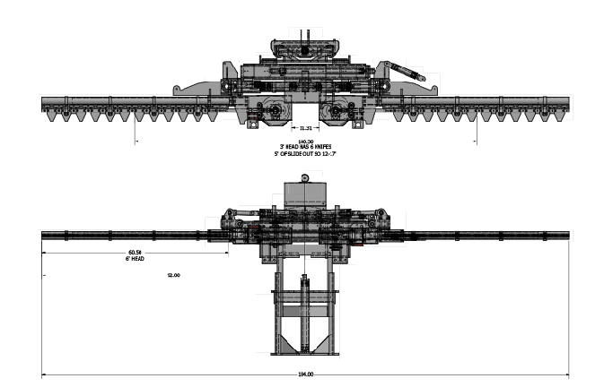 GVF Dual Front Mount Skirter